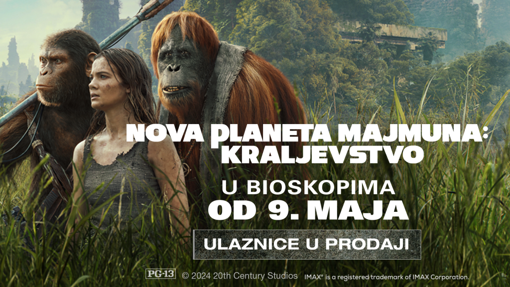 Film: Nova planeta Majmuna: Kraljevstvo - Bioskop "Abazija" - Film | 02 ...