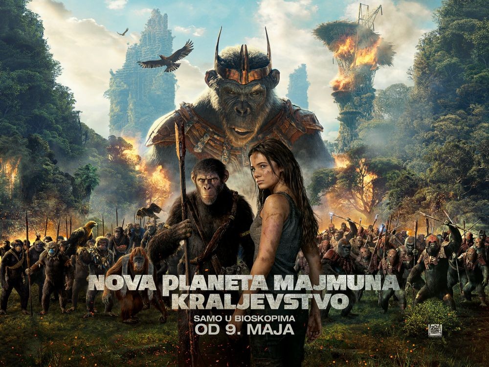 Film: Nova planeta majmuna: Kraljevstvo - Bioskop Eurocinema - Film ...
