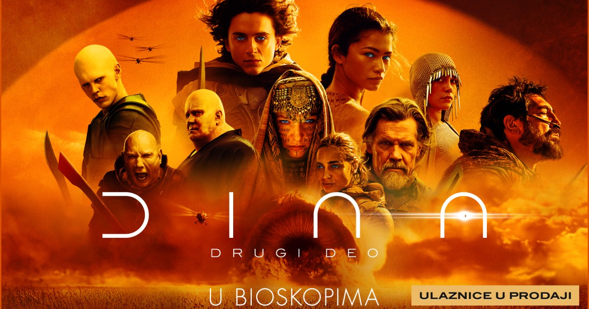 Film: Dina: drugi deo - Bioskop "Abazija" - Film | 23.03.2024 ...