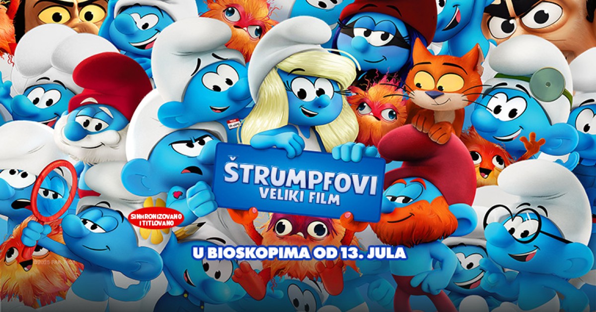 Animirani film: Štrumpfovi – Veliki film (sinhronizovano na srpski ...