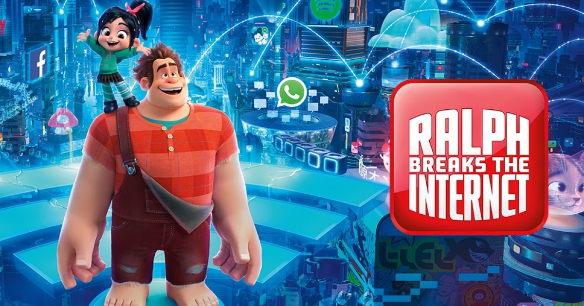 Animirani film: Ralf rastura internet - Razbijač Ralf 2 - Bioskop ...