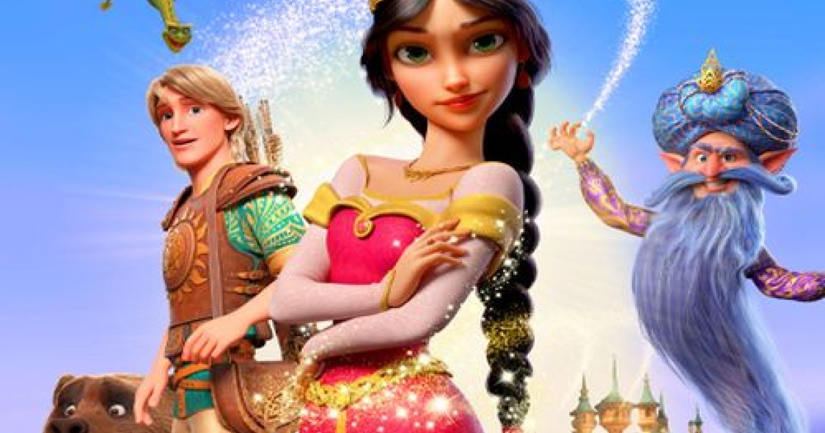 Animirani film: Princeza koju je oteo zmaj koji otima princeze ...