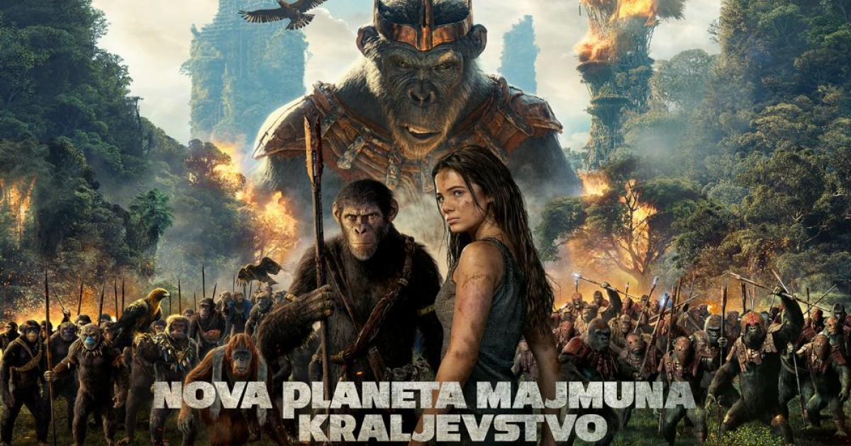 Film: Nova planeta majmuna: Kraljevstvo - Bioskop Eurocinema - Film ...