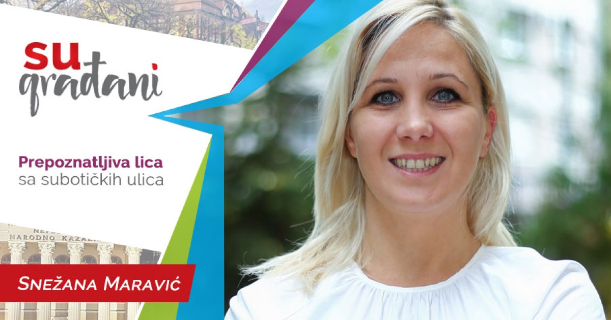 SUgrađani: Snežana Maravić - "Prosto, ja ih ne vidim tako" | (Vesti ...