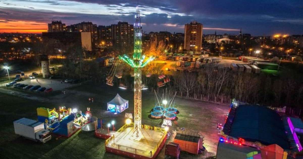 Panoramski ringišpil od čak 30 metara, nova atrakcija u luna parku ...