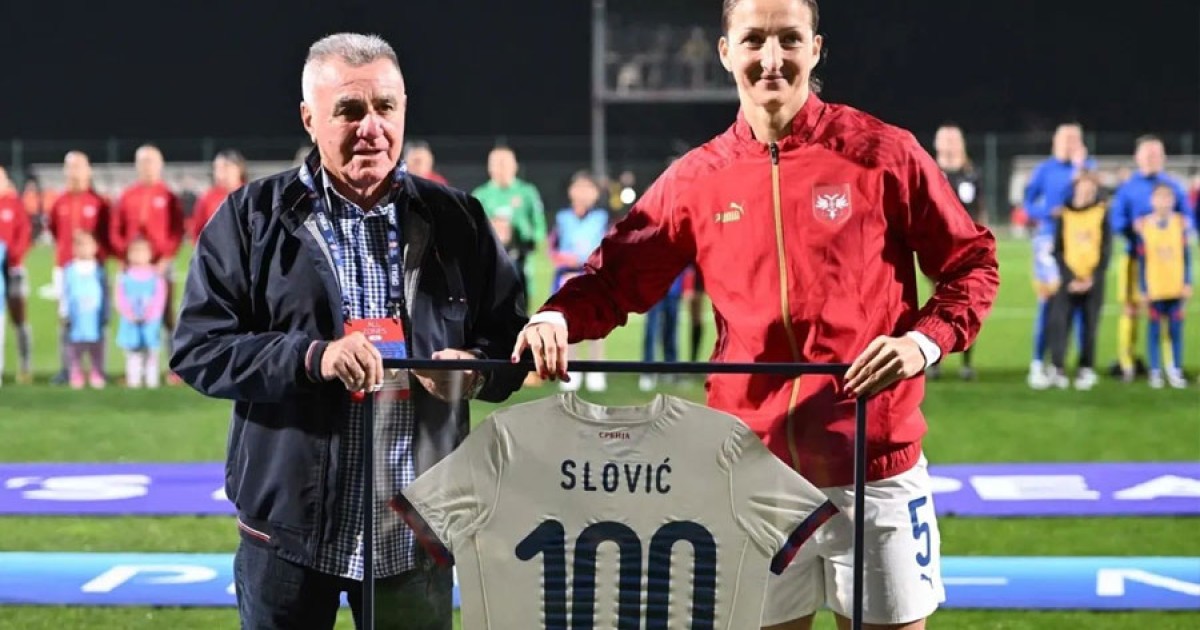 Fudbalerka Spartaka Violeta Slović odigrala stoti meč u dresu ...