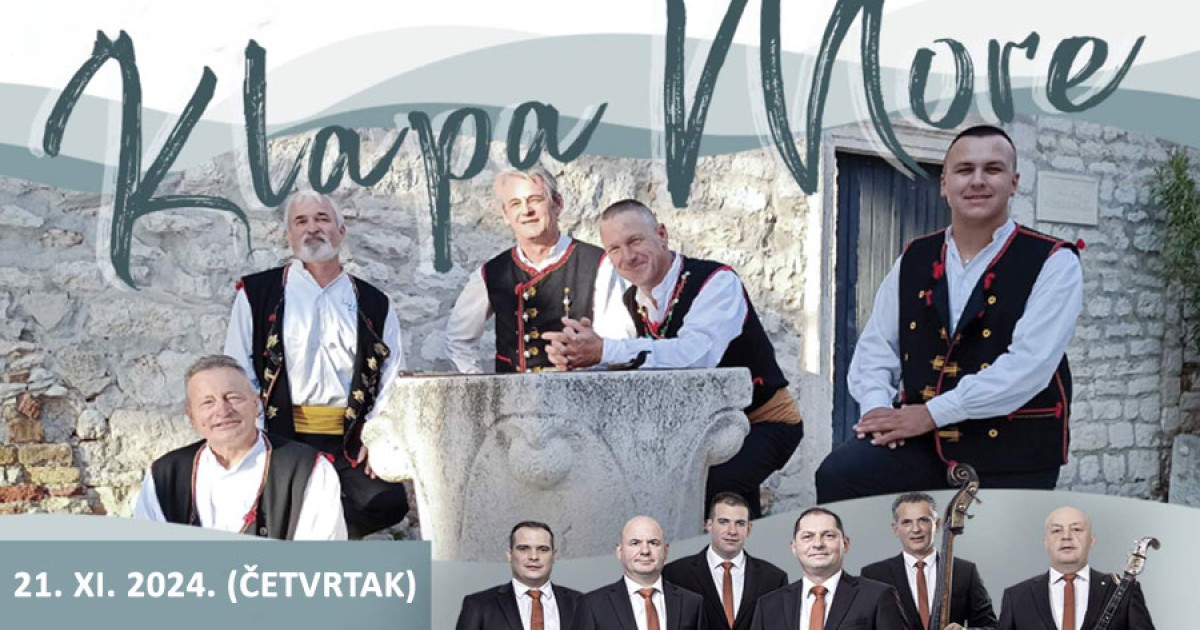 Koncert klape „More“ – zvuci Dalmacije u Subotičkoj sinagogi ...