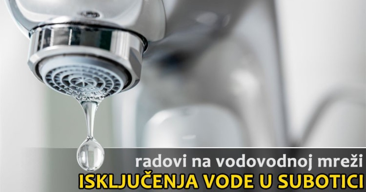 U četvrtak bez vode stanovnici Višnjevca | (Vesti - 17. 09. 2025 ...