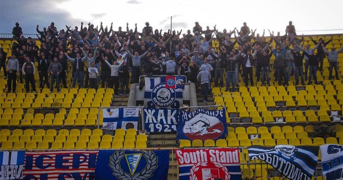 Saopštenje navijačke grupe "Marinci" povodom incidenata na stadionu JNA ...