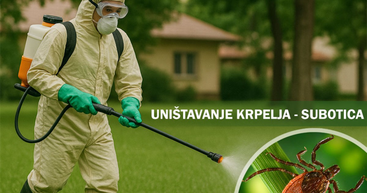 Počinje uništavanje krpelja u Subotici, Bačkim Vinogradima, Hajdukovu i ...