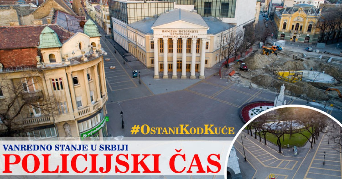 Nova mera - policijski čas počinje u petak popodne, traje do ponedeljka ujutro | (Vesti - 08. 04 ...