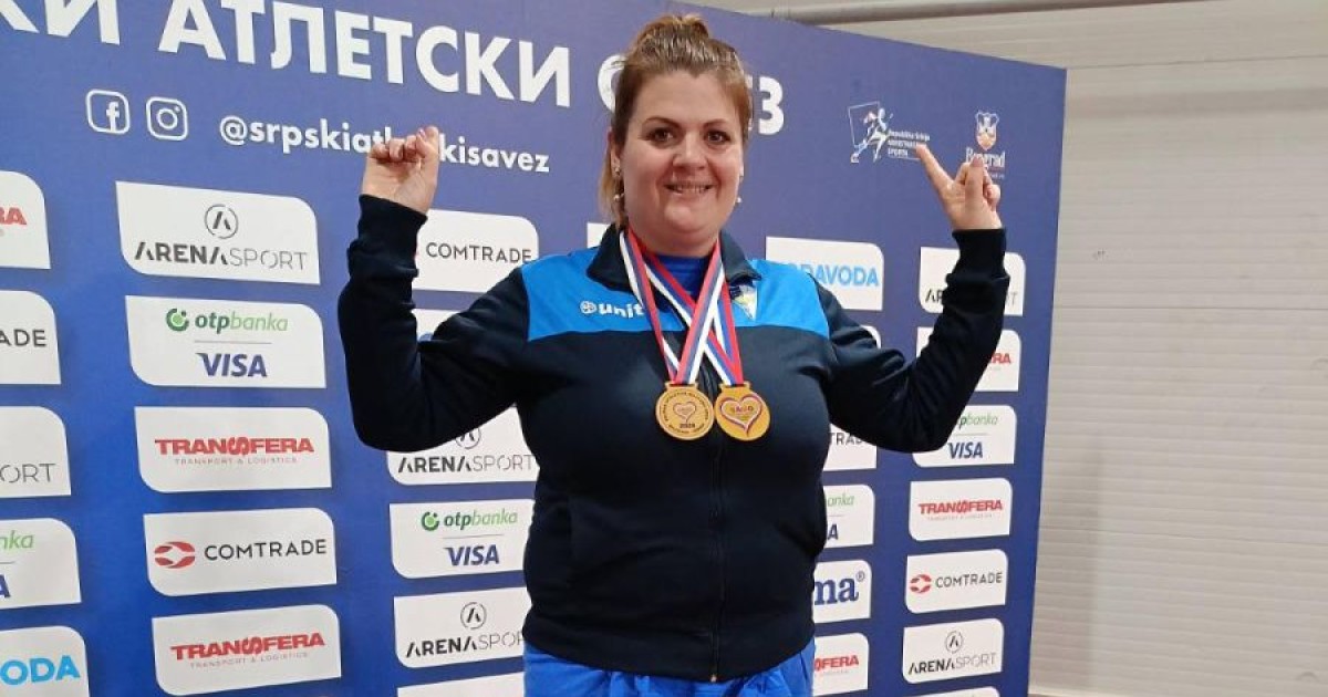 Atletika: Dve zlatne medalje za Violetu Varga na Prvenstvu Srbije ...