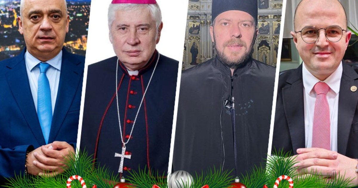 Božićne čestitke sugrađanima koji slave po gregorijanskom kalendaru ...