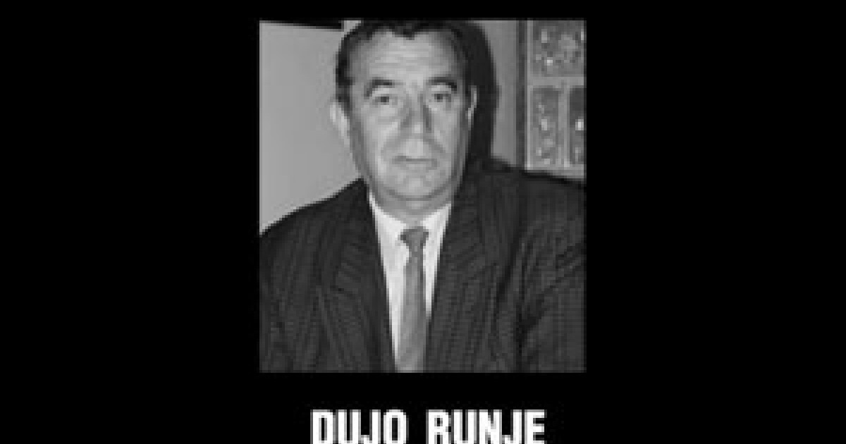 Preminuo Dujo Runje | (Vesti - 07. 11. 2011) Subotica.com