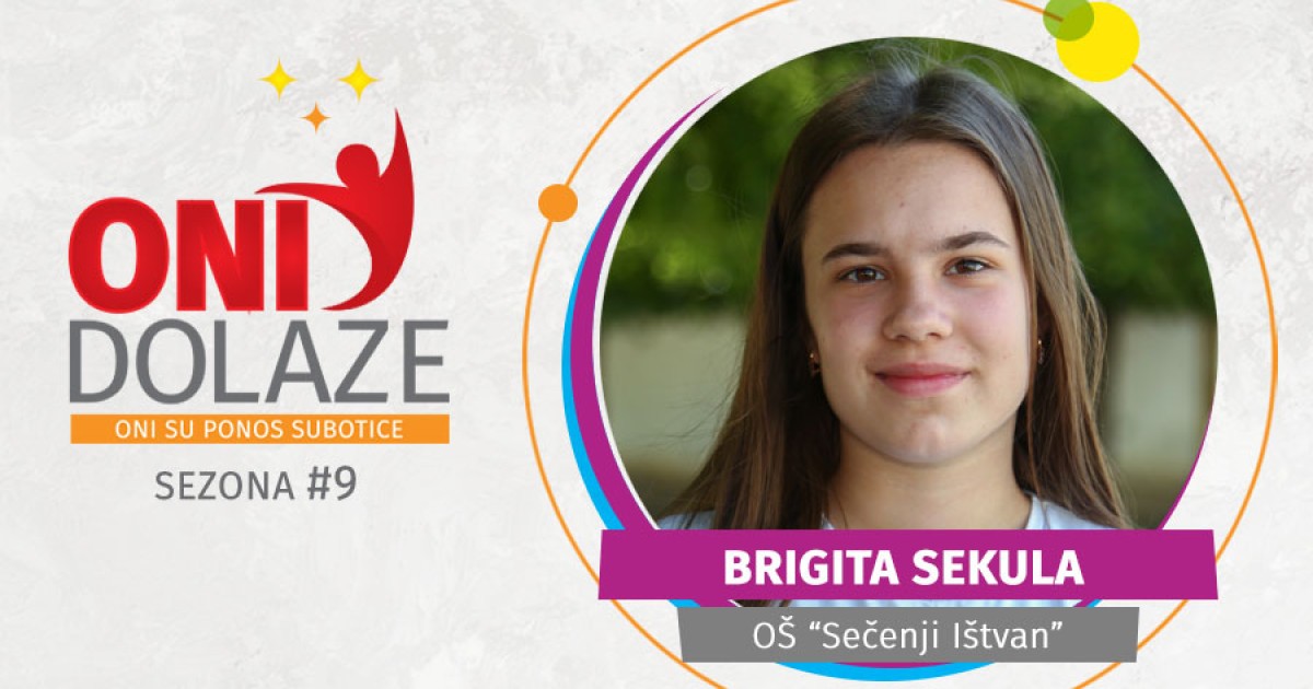 Oni dolaze - Brigita Sekula, OŠ “Sečenji Ištvan” | (Vesti - 04. 11 ...