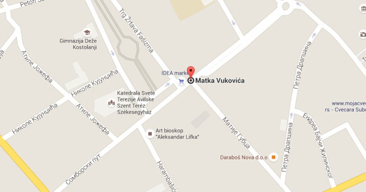 Zatvorena raskrsnica između ulica Matka Vukovića i Matije Gupca na 40 ...