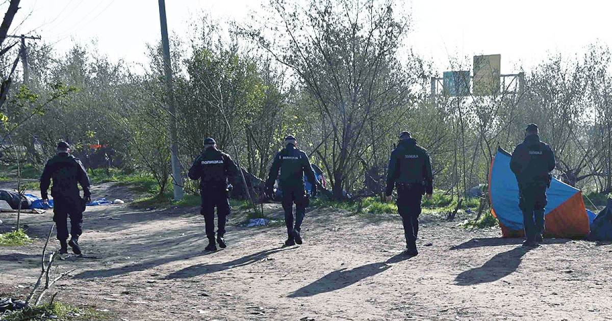 U jučerašnjoj akciji policije 113 migranata iz šume prebačeno u ...