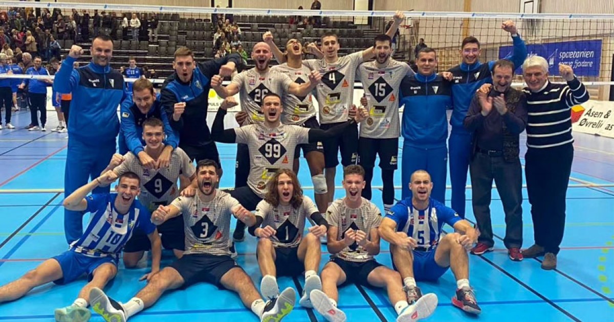Odbojka: Spartak maksimalan i u revanšu u Norveškoj, prošao u 2. kolo ...