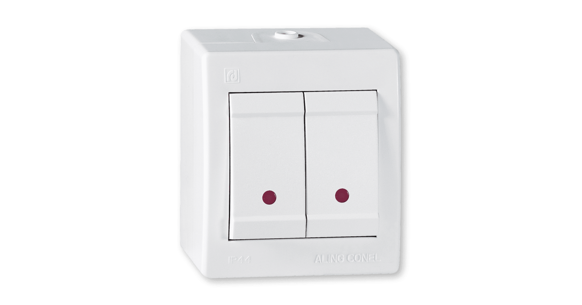 POWER Prekidac serijski bela I. PVC IP44 10A 250V | Subotica.com