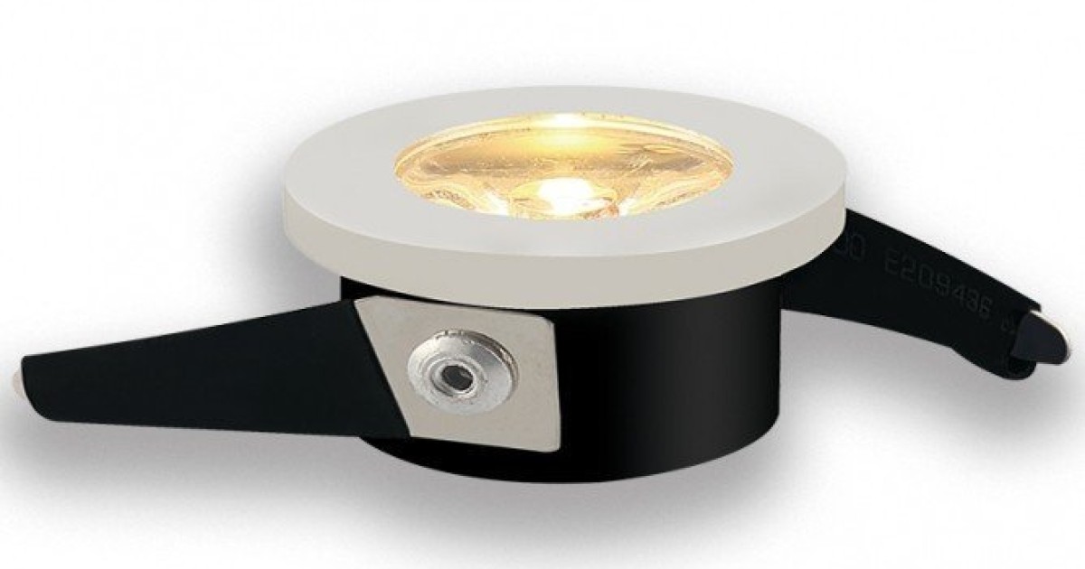 LED ROZETNA UGRADNA 1W L0860 16 BELA | Subotica.com