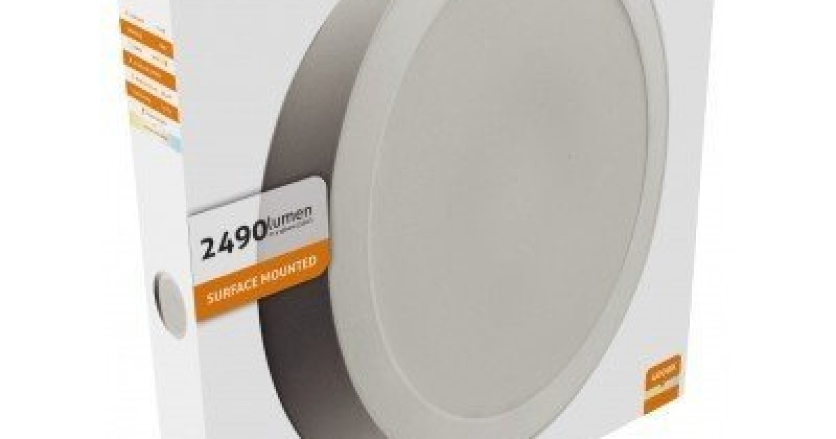LED panel 24W okrugli nadgradni 4000K AVIDE | Subotica.com
