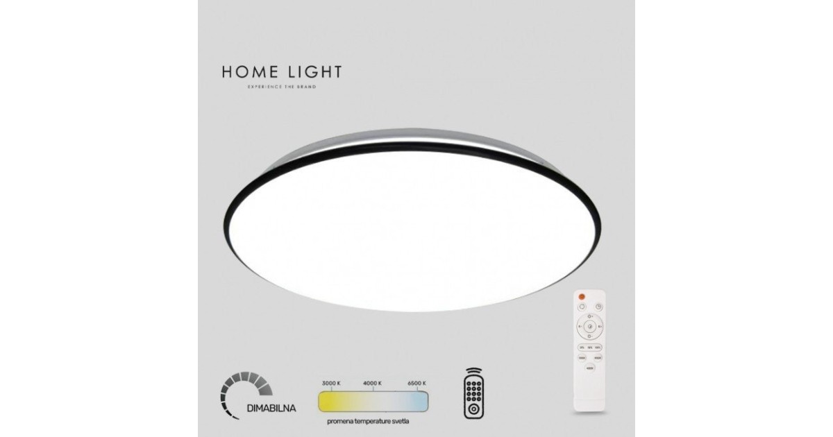 LED PLAFONJERA SA DALJINSKIM 24 48W CCT VESTA 663 BBLINK | Subotica.com