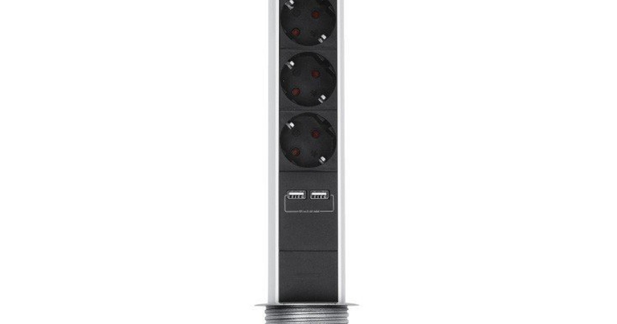PRODUZIVAC UGRADNI POP-OUT SA 2 USB PORTA PROSTO | Subotica.com