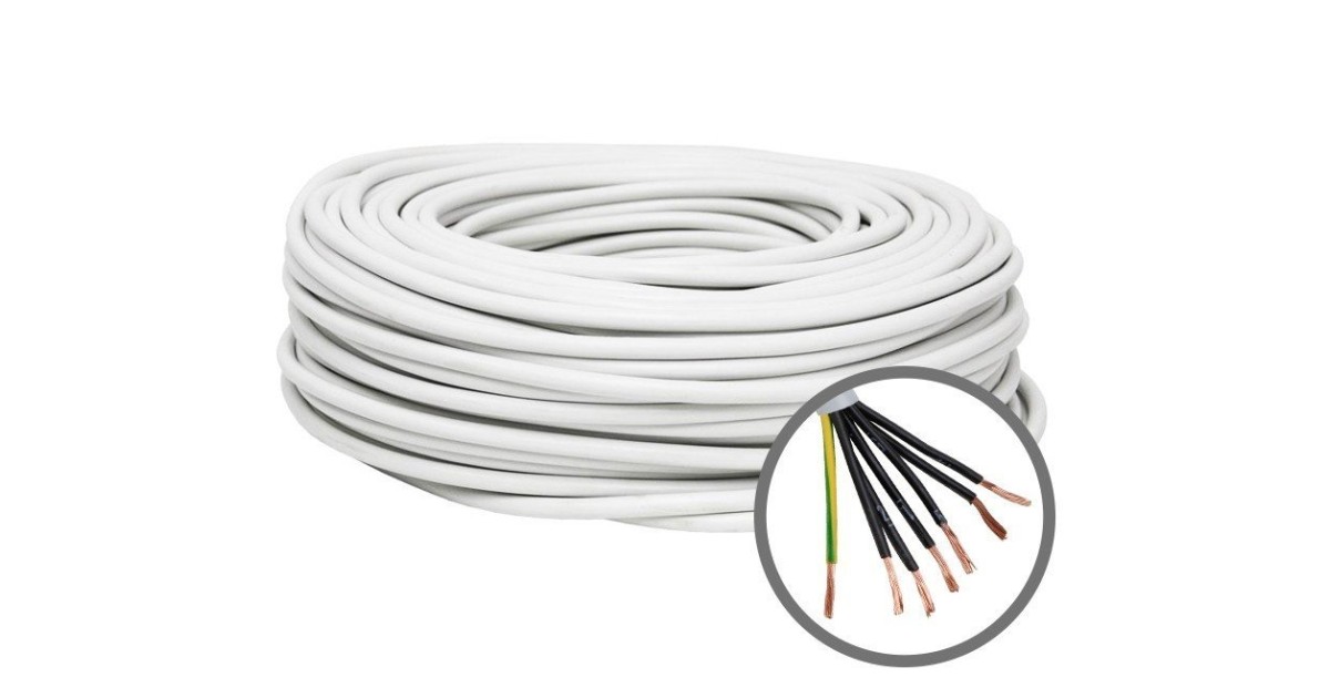 (T2) H05VV-F (PP/J 7x1.5 bela) licnasti kabel | Subotica.com