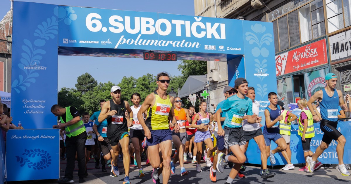 [FOTO] 6. "Subotički polumaraton - Trči kroz istoriju" - dečje trke ...