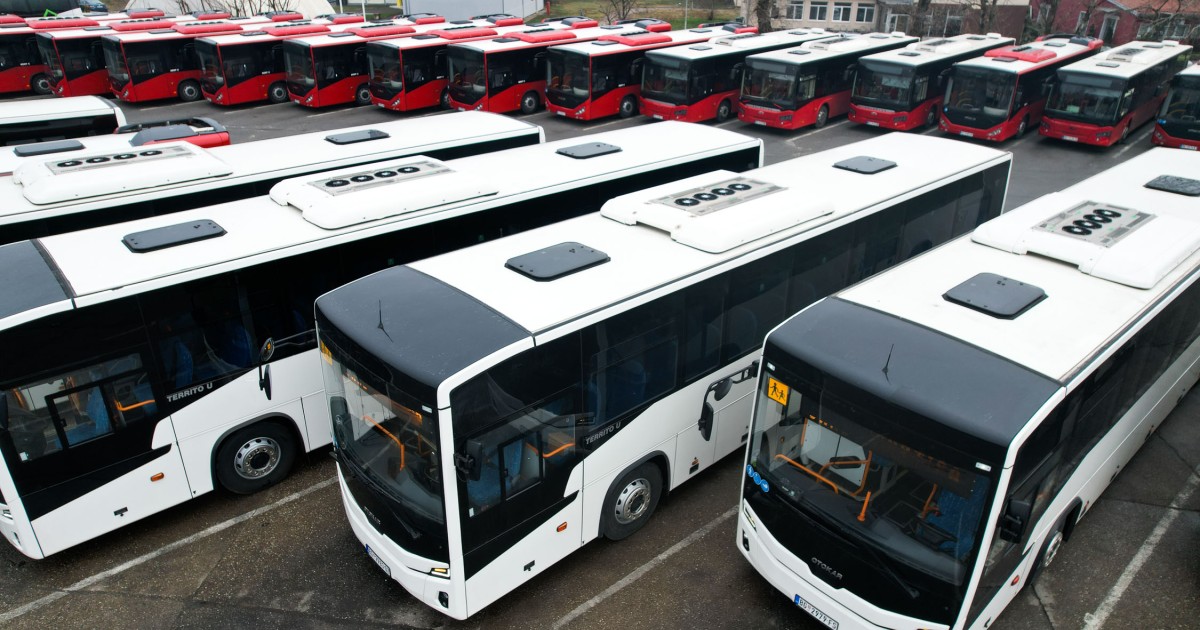 [FOTO] Novi autobusi u "Suboticatrans-u" - JP "Subotica trans" (13 ...