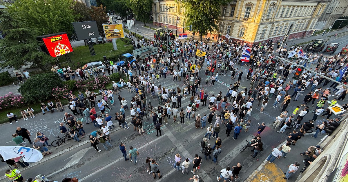 [FOTO] Protest - 1. jun - Subotica (01. jun 2025.) | Subotica.com